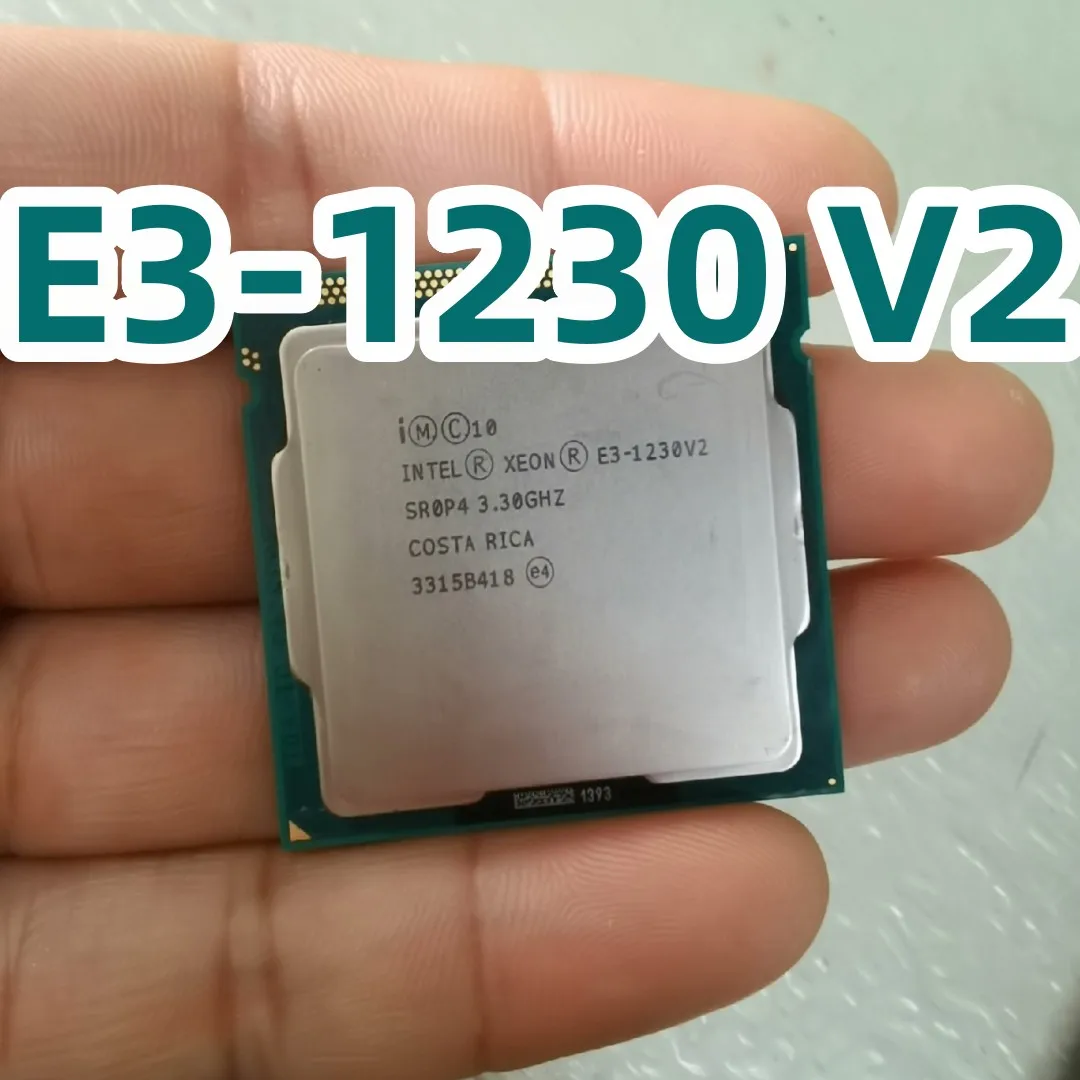 Processador Intel xeon e3-1230 v2, e3 1230v2, 3ghz, quad-core, 8m, td69w, lga 1155, cpu