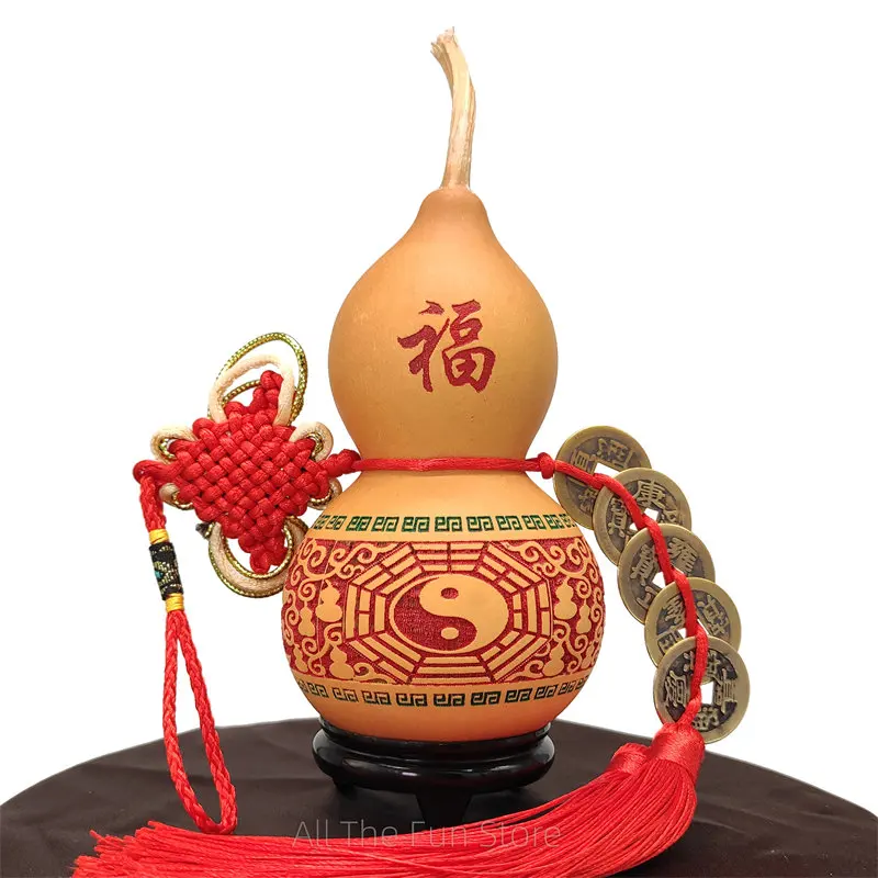 Natual-Gourd-With-Pattern-Cosplay-Hulu-Hulou-Calabash-Home-Table-Decor ...