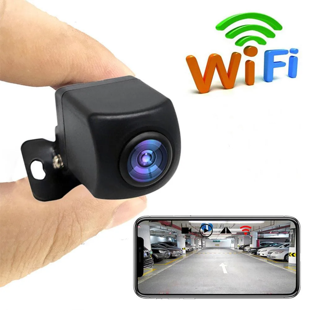 Car Rear View Camera Wifi HD Night Vision Rear View Camera Wireless ...
