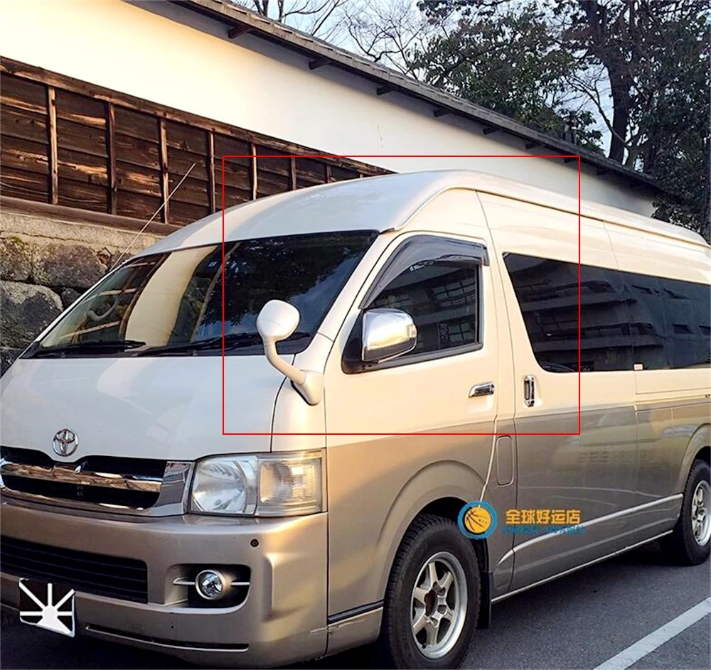 Car-Window-Visor-SPOILER-Accessories-Side-Wind-Rain-Guard-Deflector-For ...