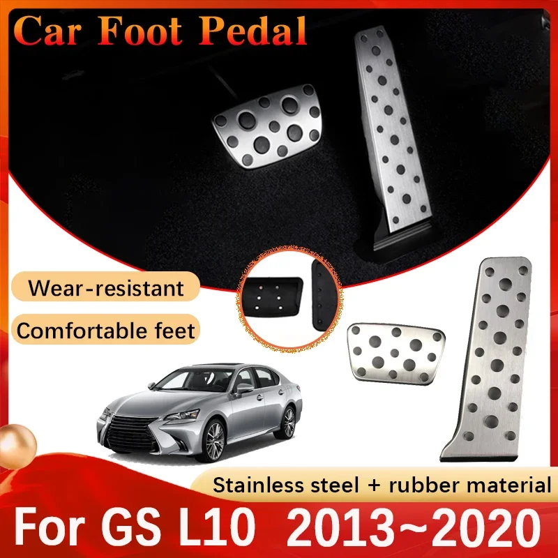 Car-Pedal-For-Lexus-GS-L10-2013-2020-Non-Slip-Accelerator-Gas-Brake ...