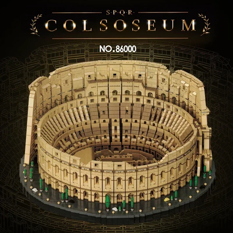 IN-STOCK-9036Pcs-86000-Movie-Series-Architecture-City-The-Italy-Roman ...