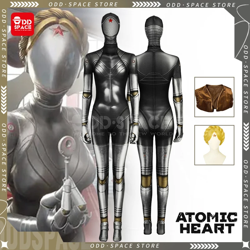 Atomic-Heart-Cosplay-Costume-Robot-Twins-Cosplay-Jumpsuit-Game-Left-And ...