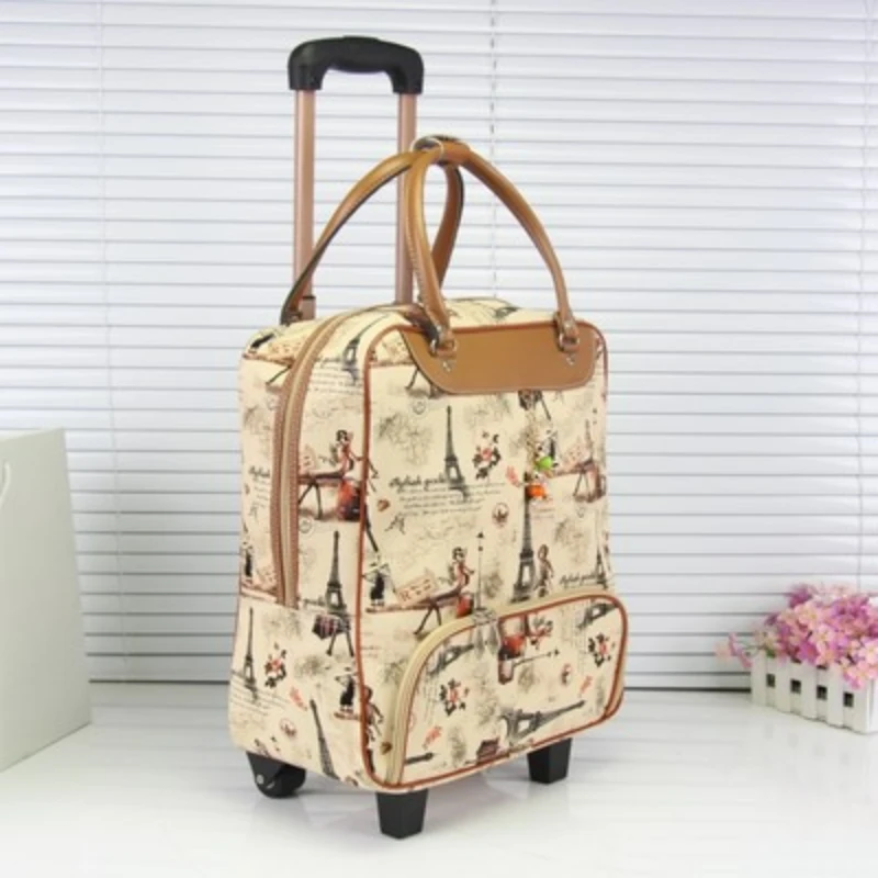 Leve-Viagem-Bagagem-Trolley-Bag-sobre-rodas-rolamento-rodas-saco ...
