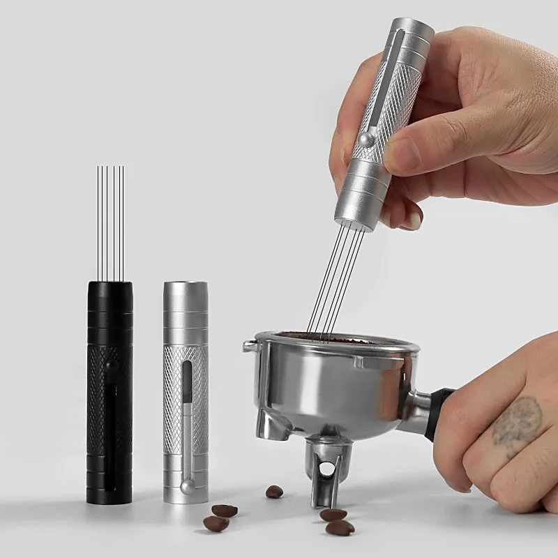 Stainless-Steel-Coffee-Press-Needle-Telescopic-Needle-Powder ...