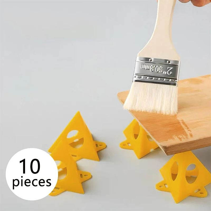 10pc-Pyramid-Shaped-Tripod-Triangular-Bracket-Woodworking-Paint-Bracket ...