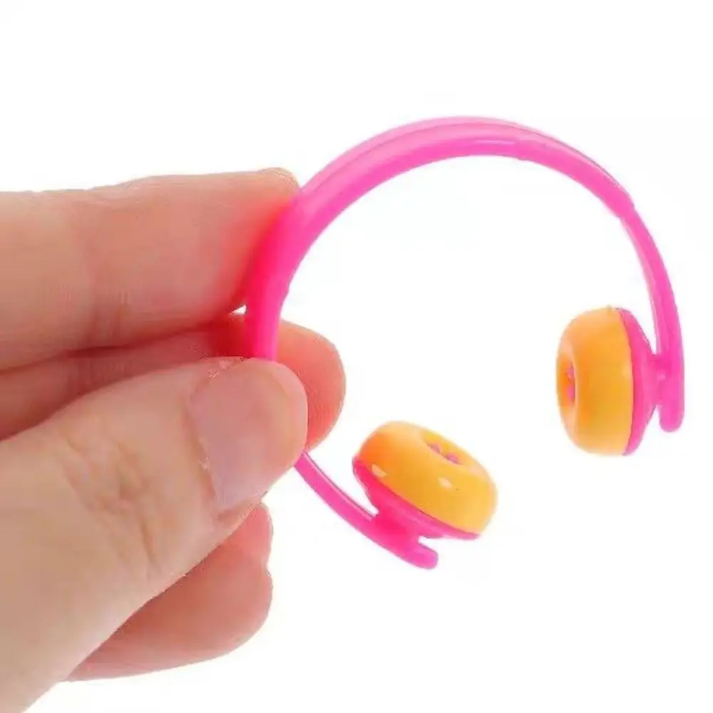 1Pc 1/12 Dollhouse Miniatures Plastic Wireless Earphone Headphone ...