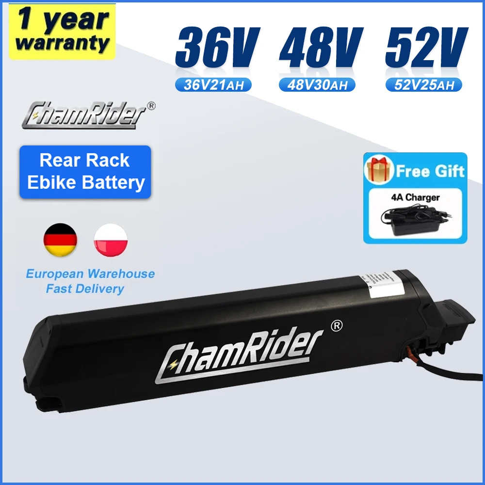 ChamRider-Original-48-Volt-Dorado-Battery-10-4ah-11-6ah-14ah-36v-17-5ah ...