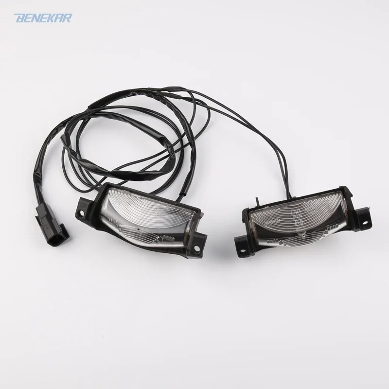 Benekar 1 Set Rear Trunk License Plate Lamp Light For Mazda 3 2008-2011 ...