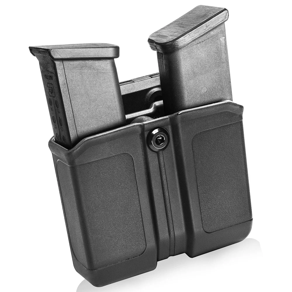 Gunflower OWB Universal Polymer Double Magazine Pouch with Belt Clip ...