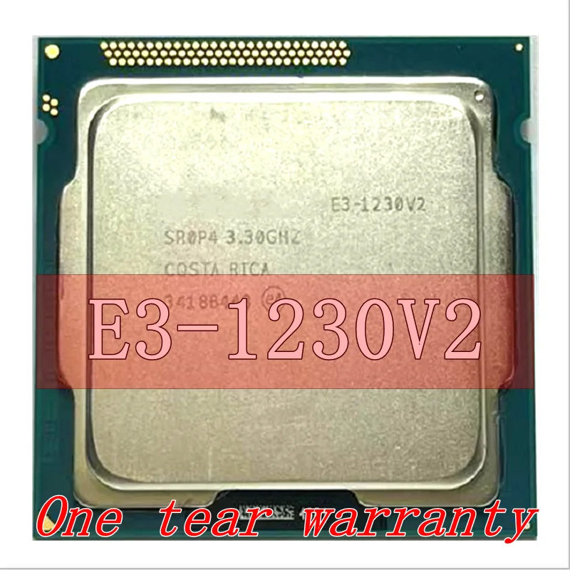 E3 1230 v2 E3 1230v2 E3 1230 v2 E3 1230V2 SR0P4 3.3 GHz Quad Core CPU ...
