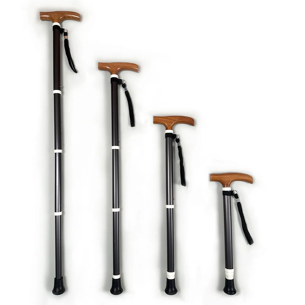 Lightweight-wooden-walking-sticks-telescopic-walking-cane-extendable ...