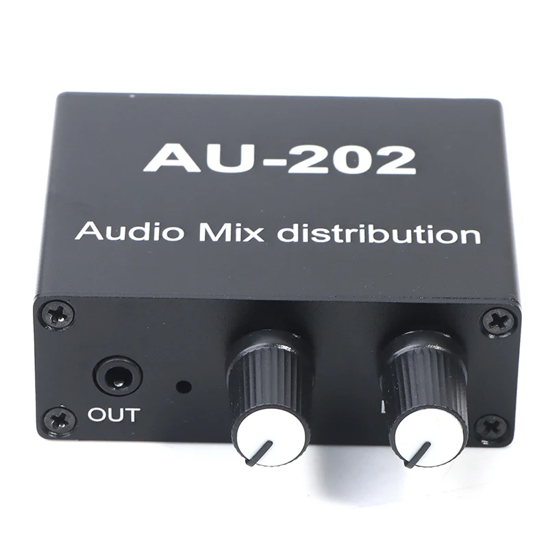 1-buah-Mixer-Stereo-Distributor-Audio-untuk-Headphone-Volume-penguat ...