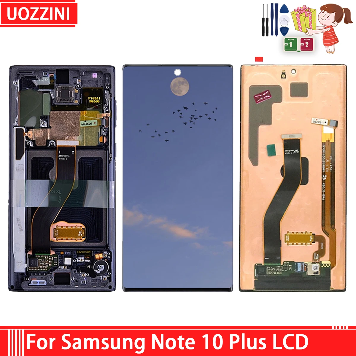 Oled-lcd-touch-screen-para-samsung-galaxy-note-10-plus-n975-n975f-n9750 ...