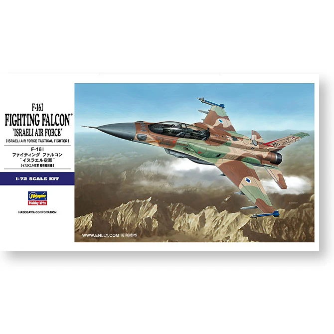 Hasegawa 01564 Assembly Model 1/72 Scale Model F 16I Fighting Falcon ...