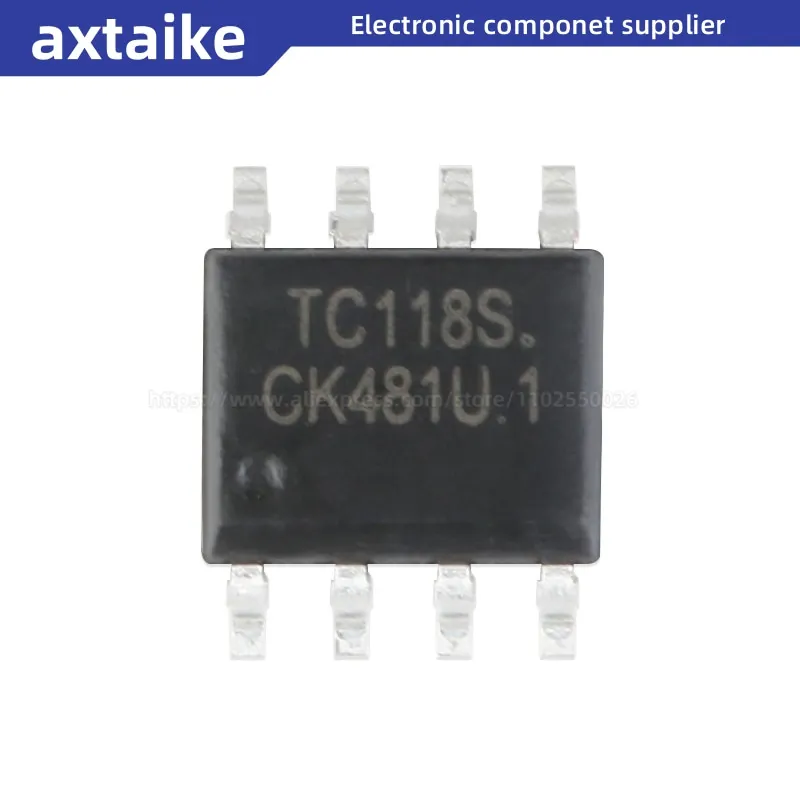 10PCS-TC118S-TC118-SOP-8-SMD-Motor-drive-chip-Single-channel-DC-motor ...