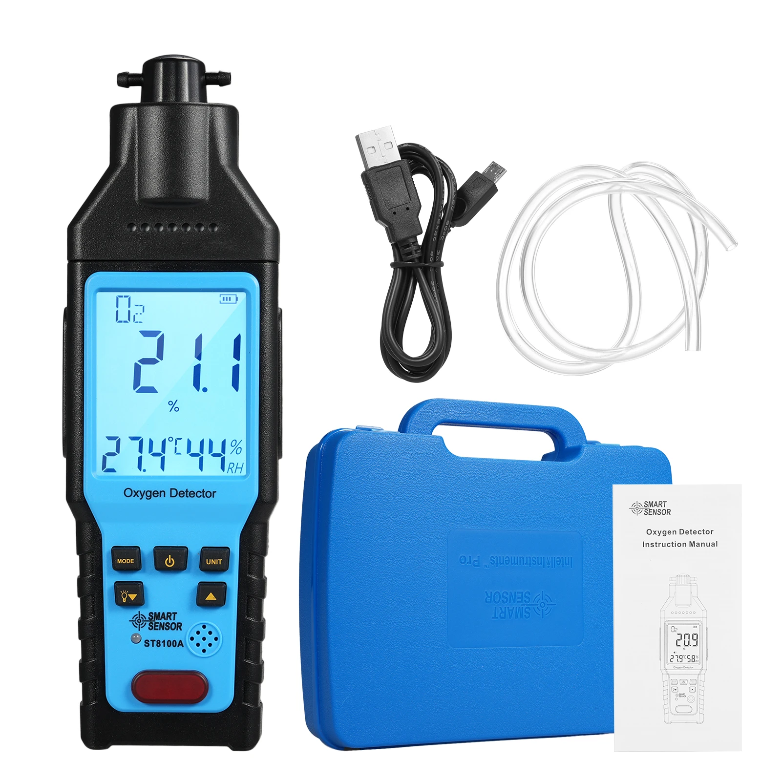 Oxygen-Gas-Detector-Digital-Portable-Handheld-O-Gas-Tester-Precision ...