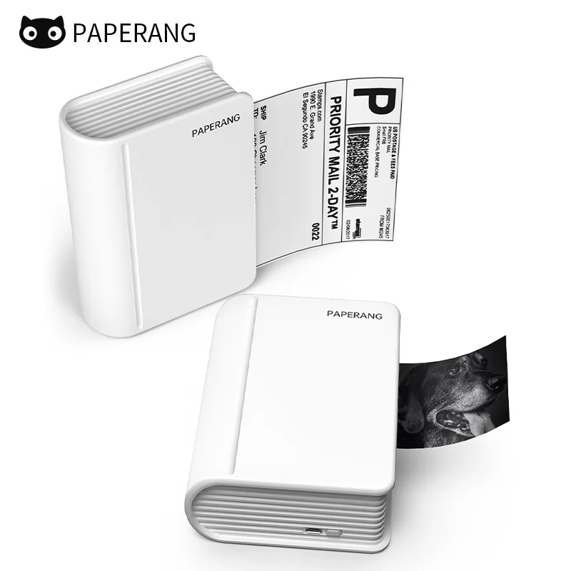Paperang C1s 57-110mm Width Pocket Mini Printer 300dpi Portable Bt ...