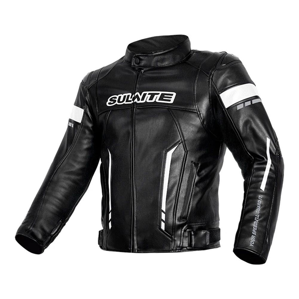 PU-Leather-Motorcycle-Jacket-Men-Motocross-Jacket-Moto-Riding-Racing ...