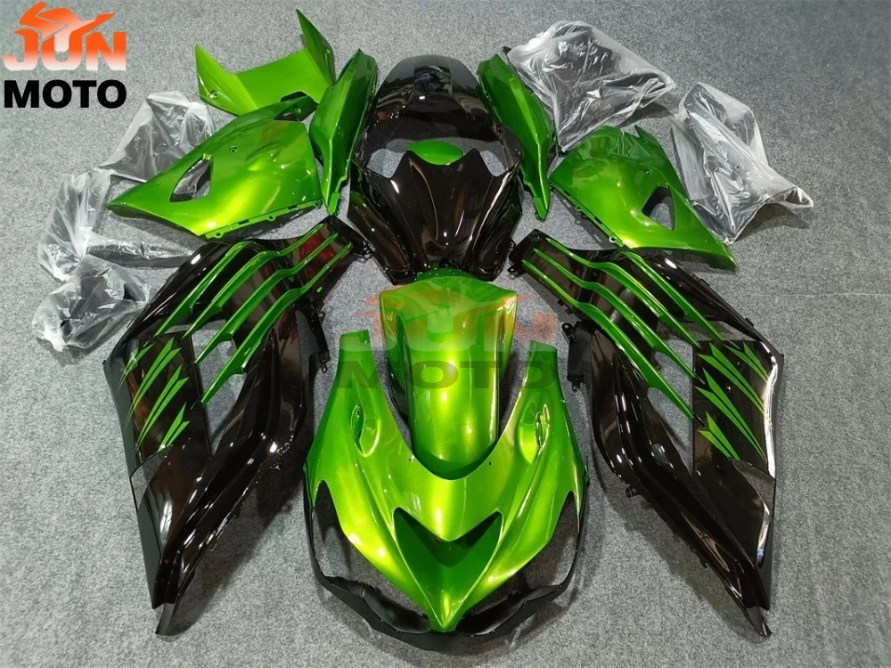 JUN Full Fairing Kit Fit For Kawasaki Ninja ZX14R ZX-14R ZZR1400 2012 ...