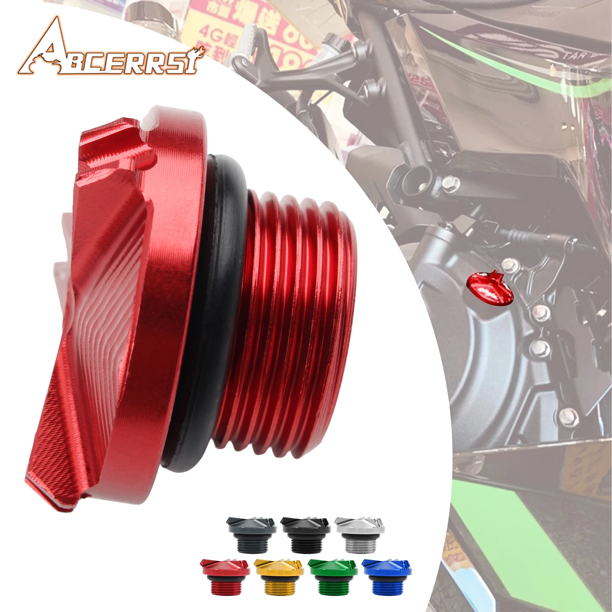 Boulons De Bouchon D huile Moteur CNC Pour Moto ATV UTV Bouchon De