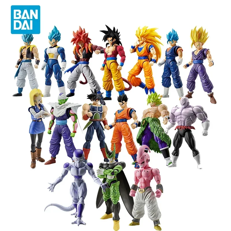 Bandai-Original-Dragon-Ball-Anime-Figure-rise-Son-Goku-Vegeta-Son-Gohan ...