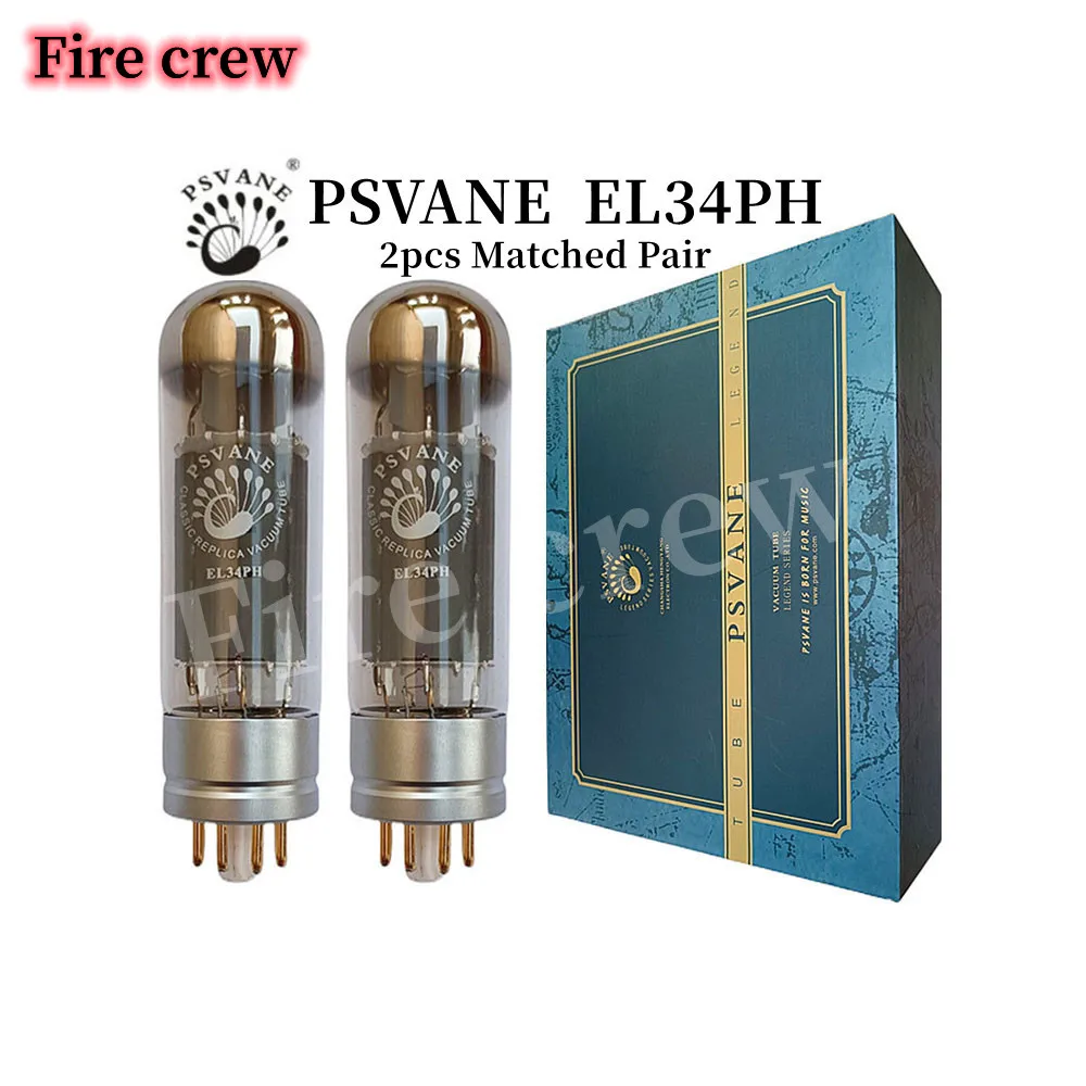 Fire Crew PSVANE EL34 EL34PH Vacuum Tube upgrade EL34C EL34B 6P3P 6CA7 6V6 HIFI Audio Valve Tube ...