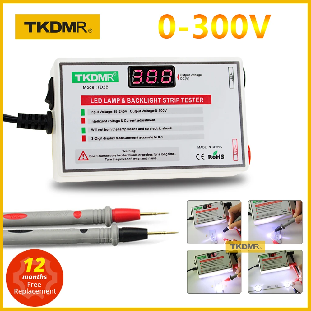 2020 Tkdmr New Led Tester 0-300v Output Led Tv Backlight Tester ...