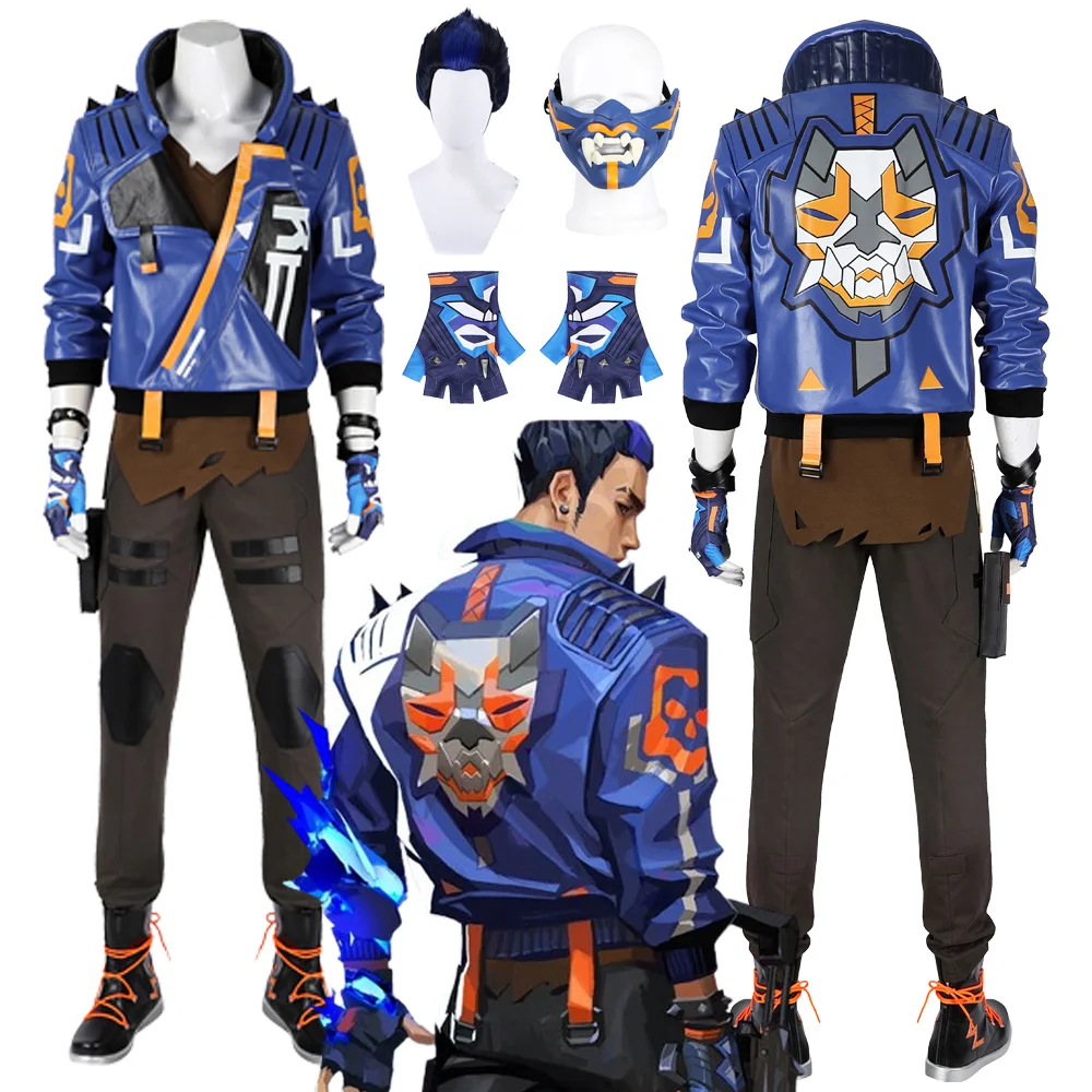 Yoru-Male-Cosplay-Male-Costume-Game-Valorant-Roleplay-Fantasia-Outfits ...