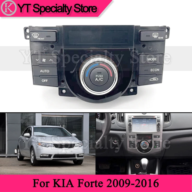 Kamshing AT Air Conditioning Control Panel For KIA Forte 2009 2016 AC ...