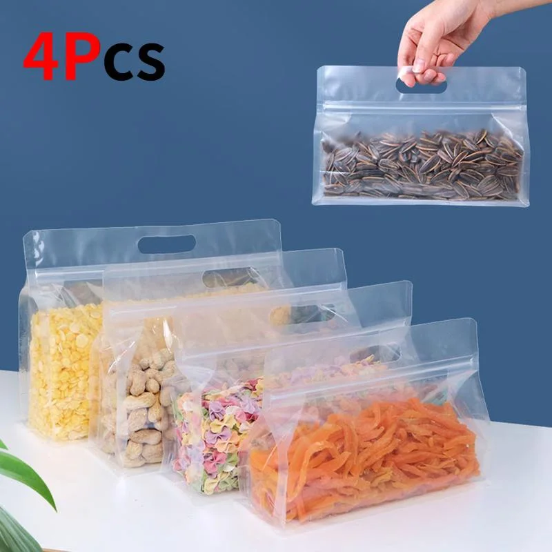 Food-Storage-Containers-Leakproof-Containers-Reusable-Stand-Up-Zip-Shut ...