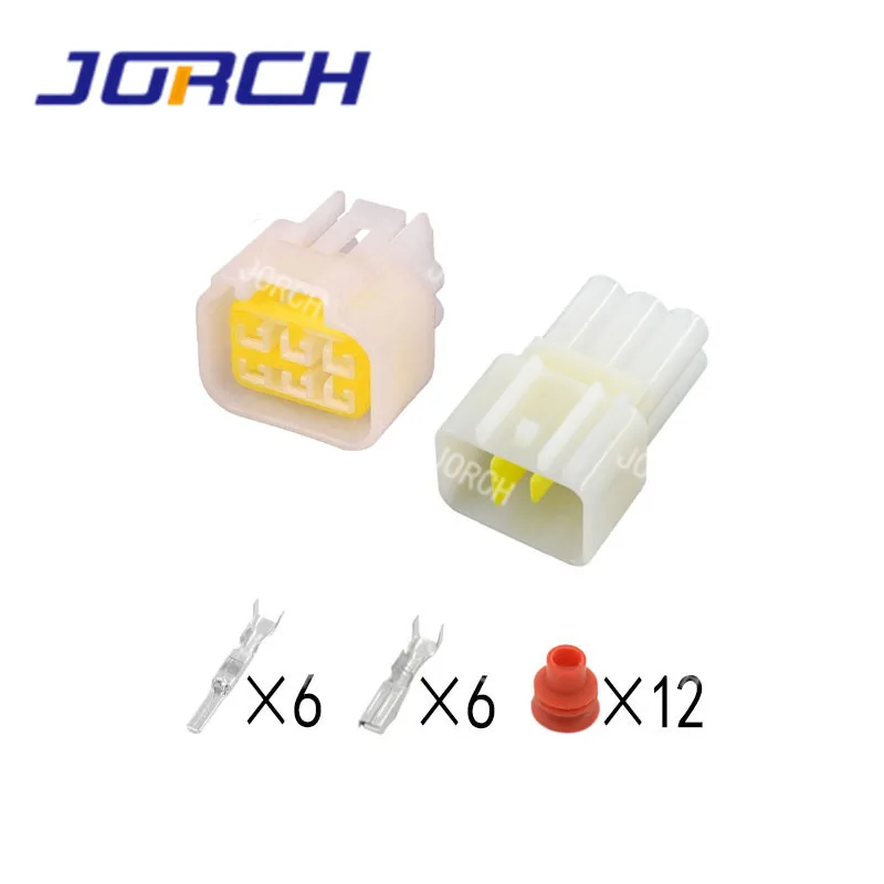6 pin Furukawa female/male waterproof RFW 090 waterproof auto connector ...
