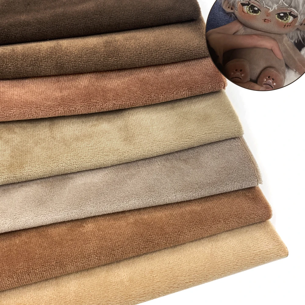 Newly Arrived 1mm Pile Length Skin Color Fabric Use For Cotton Doll Toy ...