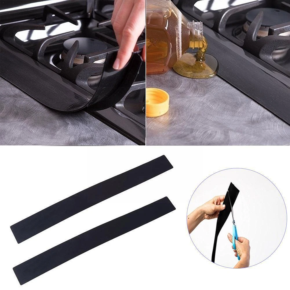 Stove Counter Gap Cover T shaped Silicone Rubber Strip for Kitchen Oil ...