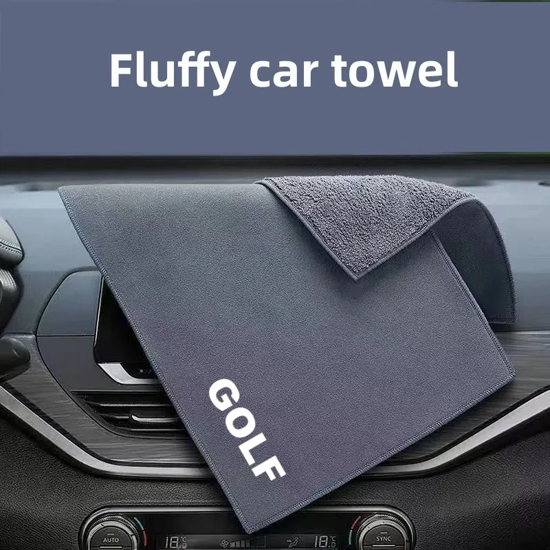 Double sided Material Absorbent Fluff Car Wipe Cloth Car Interior ...