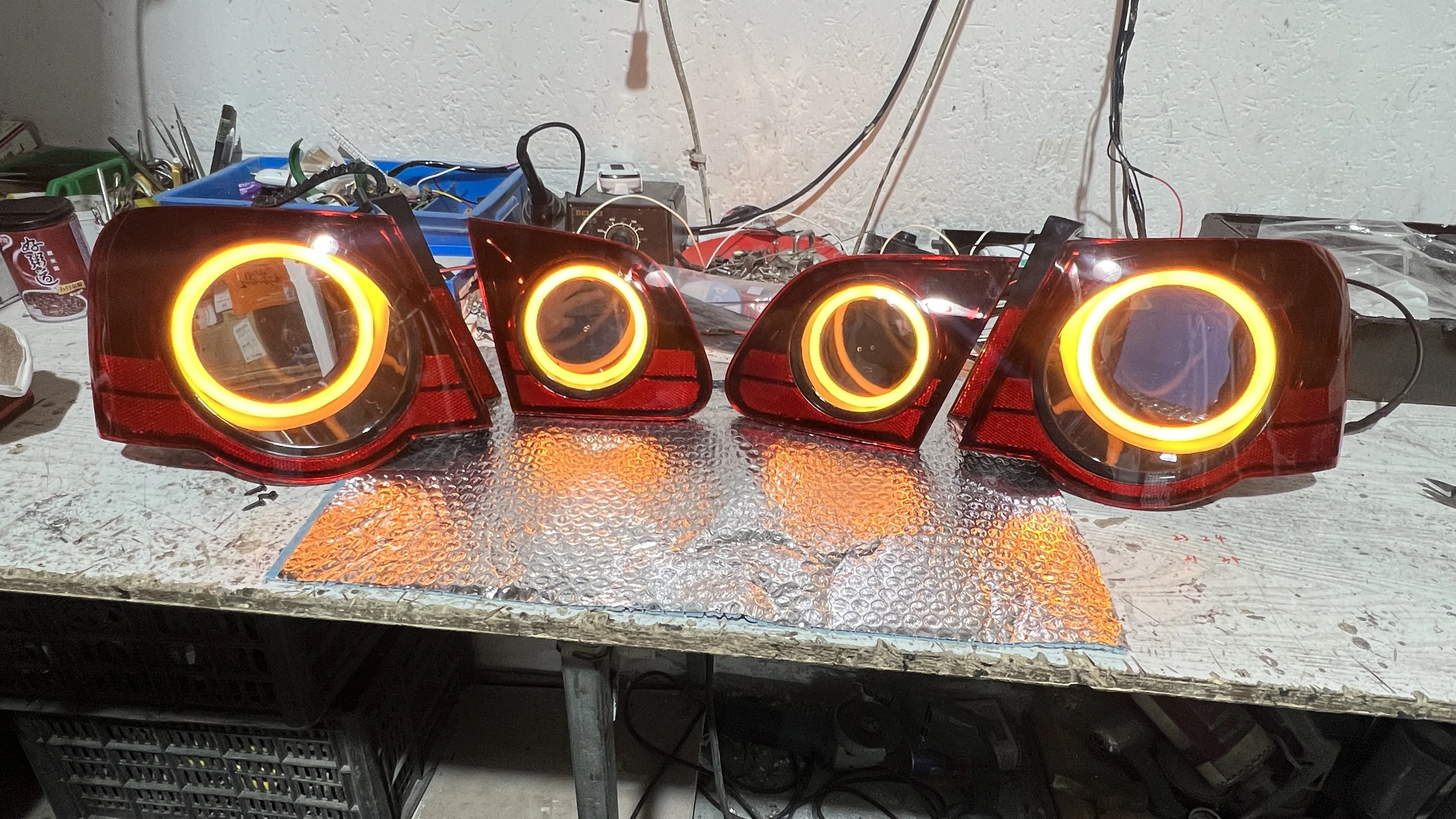 Led-Tail-Light-for-Volkswagen-Passat-b6-r36-sedan-Brake-Driving-Lamp ...