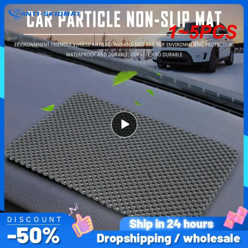 1-5PCS-Silicone-Car-Non-slip-Dash-Mat-Dashboard-Sticky-Pad-Holder-Anti ...