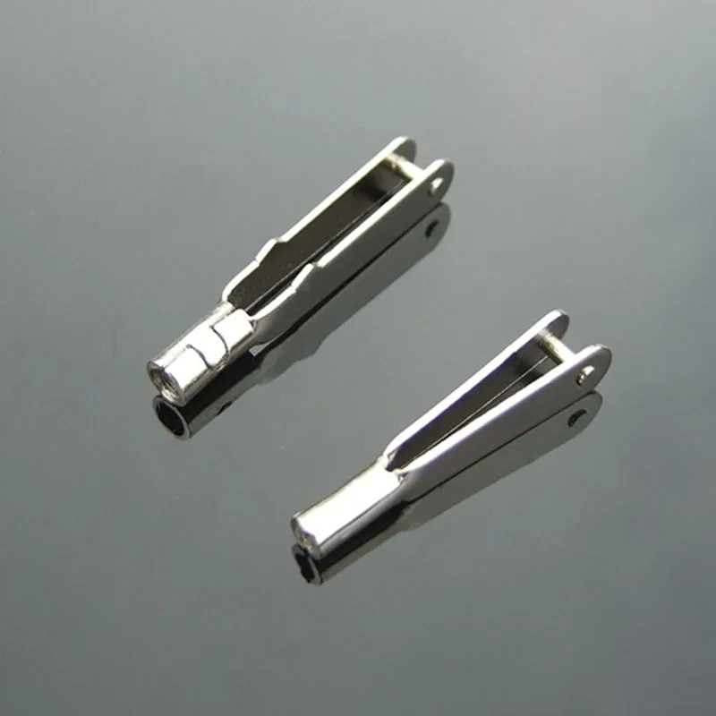 10PCS-M2-M3-Metal-Clevis-Push-Rod-Coupler-Servo-Connecting-Chuck-Steel ...