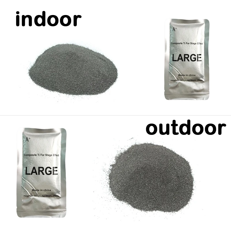 Cold Spark 200g Ti Powder For Sparkular Machine Wedding Party Show ...