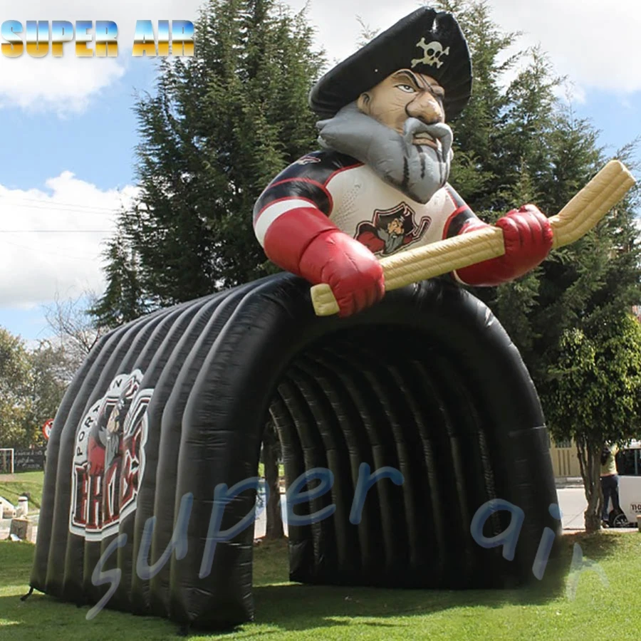 Customized-size-and-color-inflatable-pirate-styled-tent-black ...