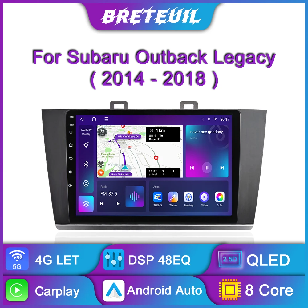 Android-Car-Radio-For-Subaru-Outback-Legacy-2015-2016-2017-2018 ...