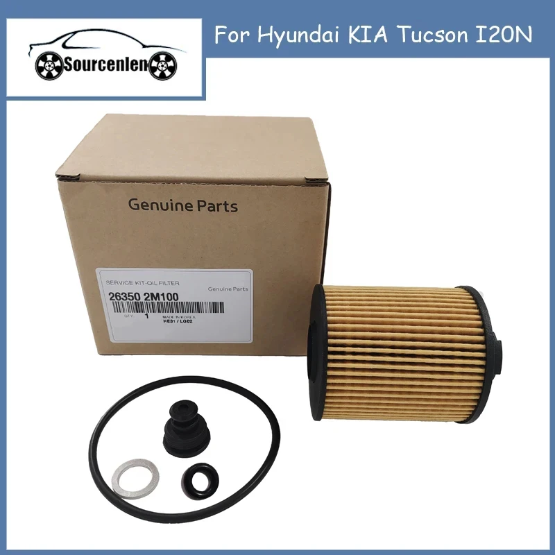 New-Engine-Oil-Filter-For-Hyundai-KIA-Tucson-I20N-263502M100-26350 ...
