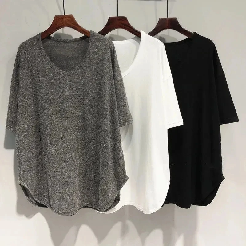 Plus-Size-5XL-150KG-Summer-t-shirt-For-Women-U-Neck-Solid-Thin-T-Shirts-Women.jpeg