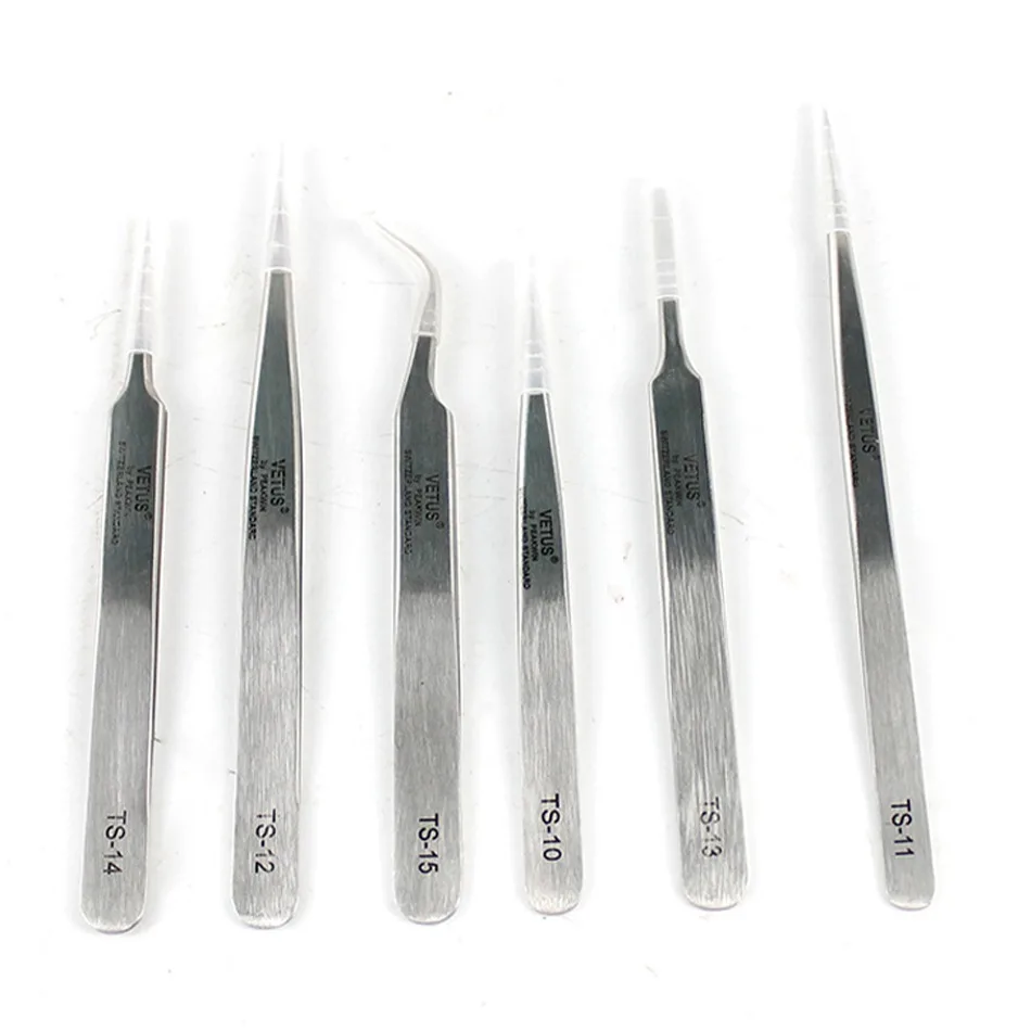 Pinzas-dentales-de-acero-inoxidable-herramienta-ST-11-punta-recta ...