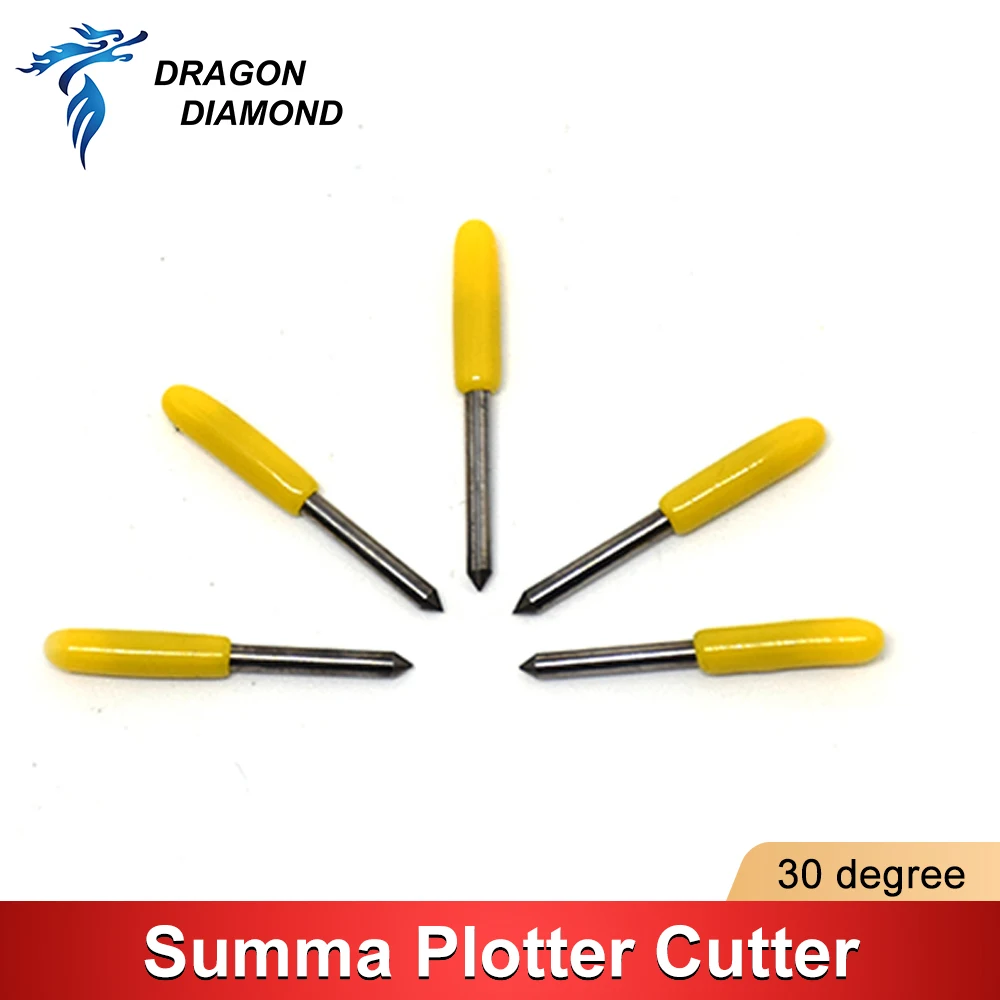 High Quality 5pcs Summa D Plotter Cutting Blade 30 Degree Vinyl Plotter ...