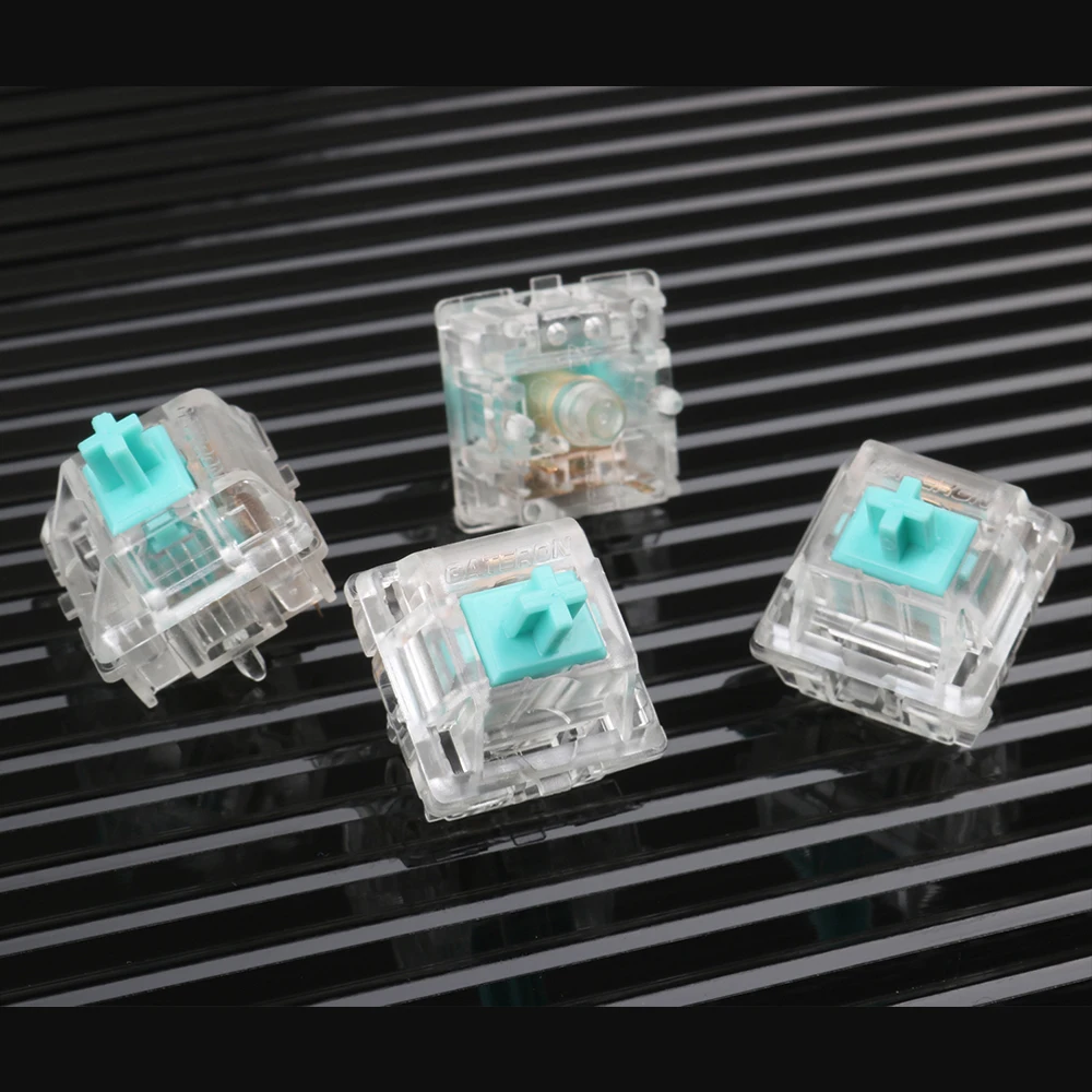 Gateron Original Zeal Tealios V2 Switch 67g Linear Axis for Customized ...