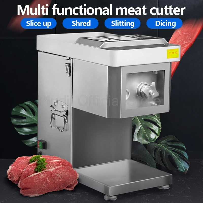 1100W-Electric-Meat-Slicer-Automatic-Multi-function-Vegetable-Chopper-Commercial-Household-Food ...