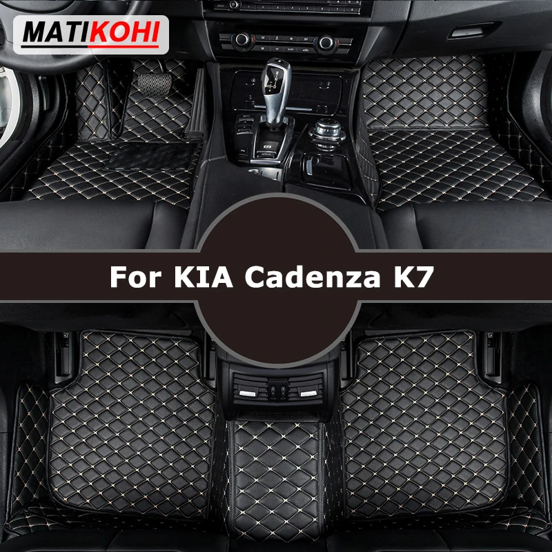 MATIKOHI-Custom-Car-Floor-Mats-For-KIA-Cadenza-K7-Auto-Carpets-Foot ...