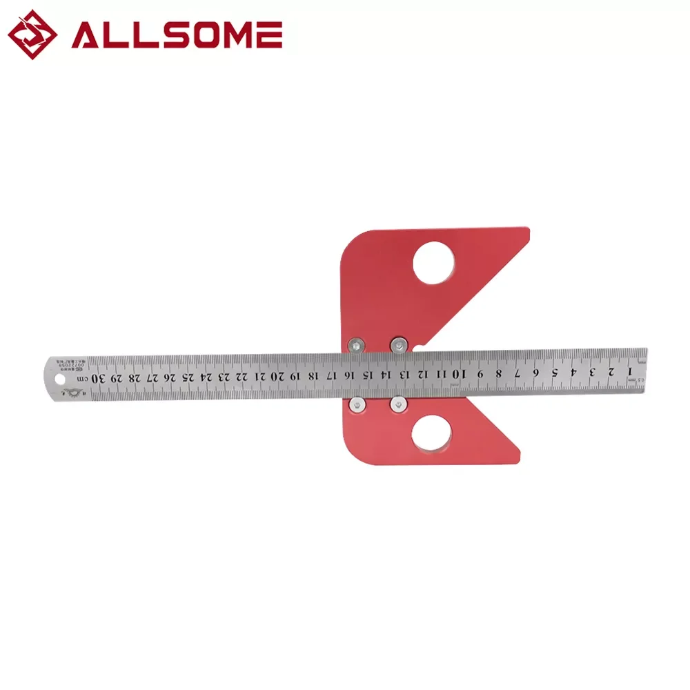 Allsome Woodworking Center Scribe 45 Degree Angle Line Gauge Wood Ruled ...