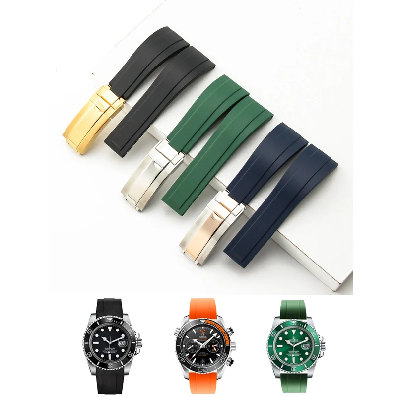 Staubfreies Silikon Armband F r Rolex Daytona Schwarzgr n Wasser Ghost staubfreies-silikon-armband-f-r-rolex-daytona-schwarzgr-n-wasser-ghost